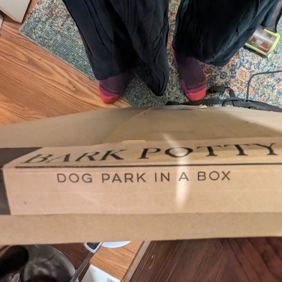 Bark Potty sold by Chewy | Dog | New In Box Bark Potty Dog Park In A ...